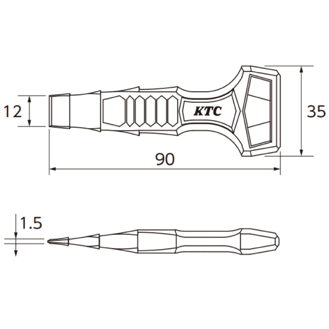 KTC ヘッドランプレンズウェッジ AP602 京都機械工具 | 工具の通販 FINE PIECE デリバリー｜自動車の整備機器・用品・システムがネットでお得に仕入れできる業者向け卸売サイト ...